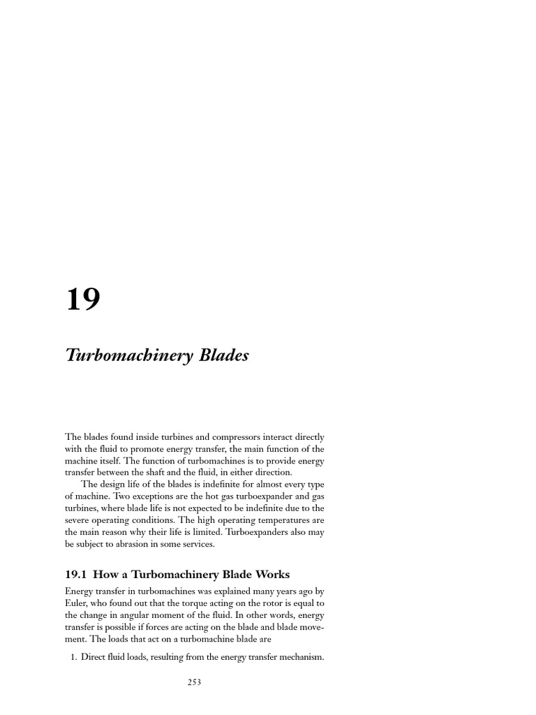 Turbomachinery Blades | PDF