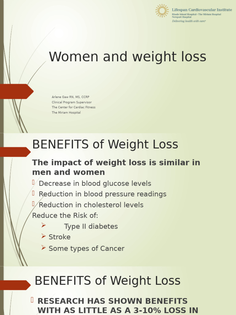 193E - Women's Weight Loss Strategies - Updated1.21.22 | PDF | Weight ...