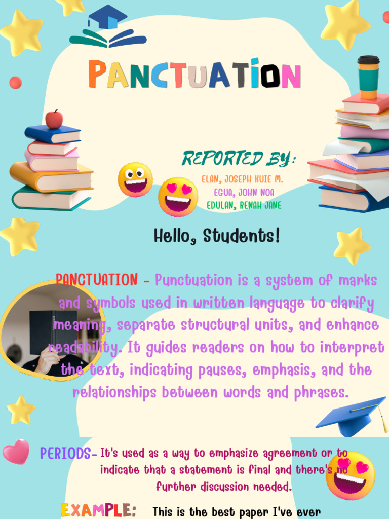 An Introduction To Punctuations | PDF | Punctuation | Bracket