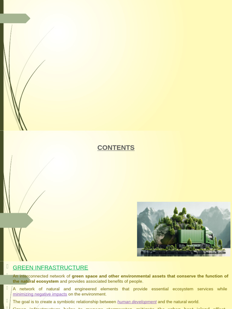 Incorporating Green Infrastructure in Transportation Projects | PDF ...
