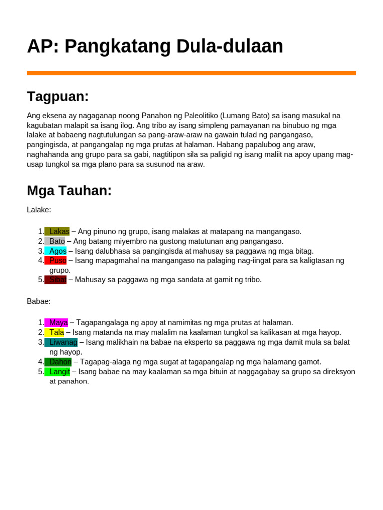 AP-Pangkatang-Dula-dulaan-2 | PDF