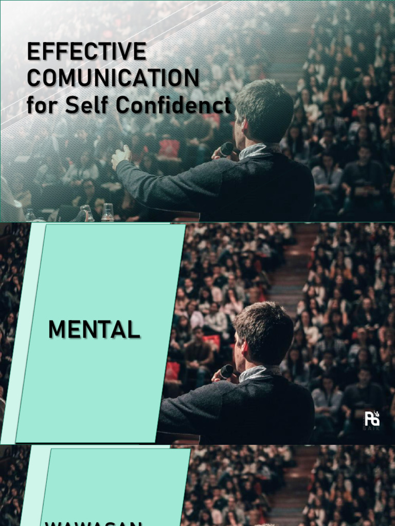 Effective Communication For Confident | PDF