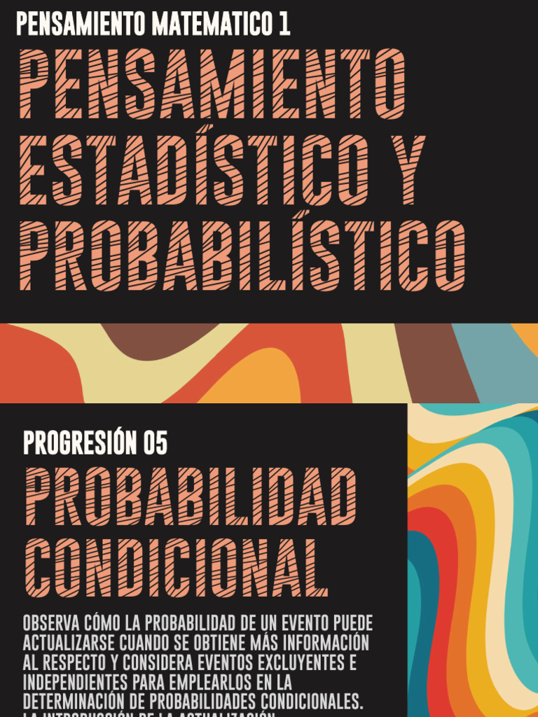 PM1 - Parcial 1 - Diapositivas - Progresión 5 - 8 | PDF | Histograma | Muestreo (Estadísticas)