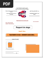 Rapport de stage chez Sonatrach TRC | PDF | Gaz naturel | Transport