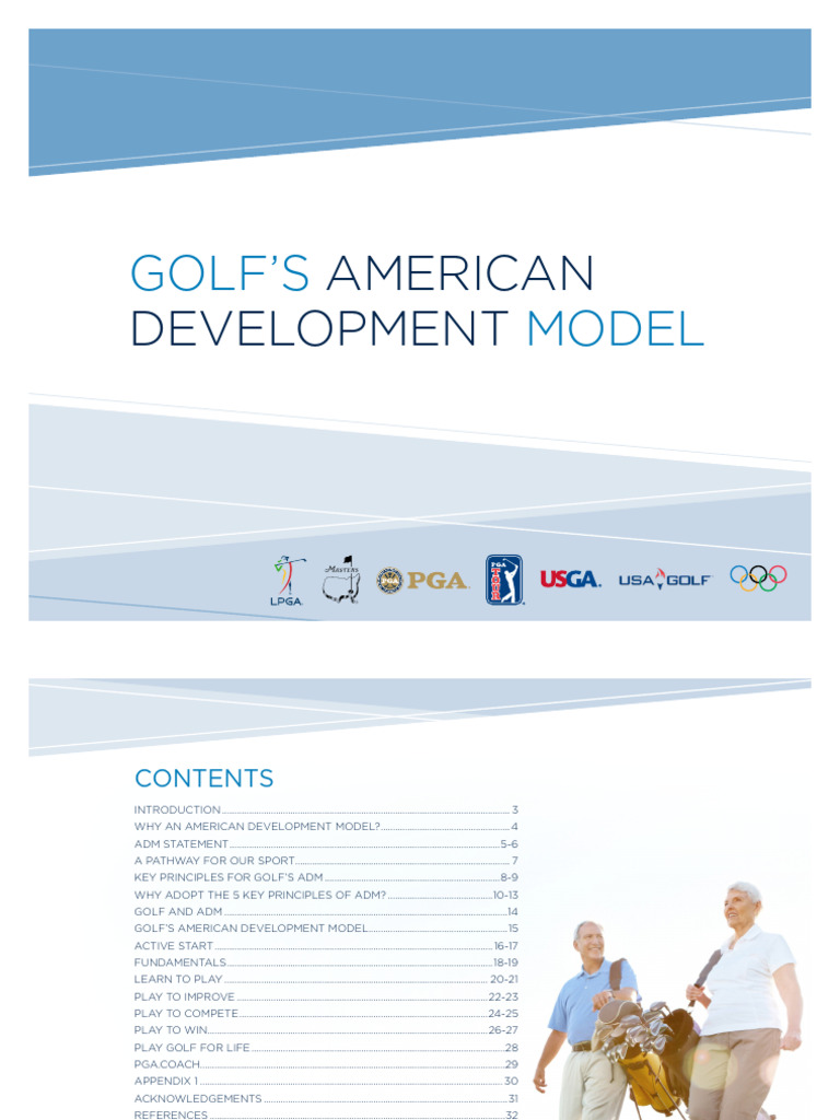 Golf's American Development Model | PDF | Physical Fitness | Sports