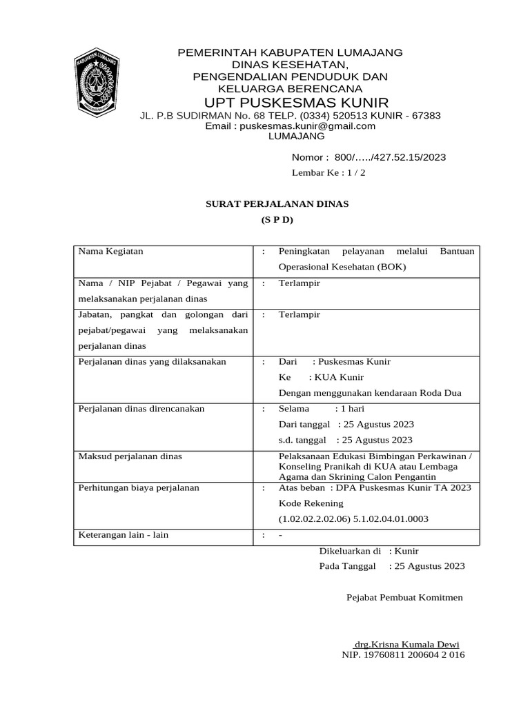 SPD Catin Agt 2023 | PDF