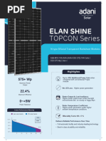 Trina Datasheet | PDF | Solar Panel | Photovoltaics