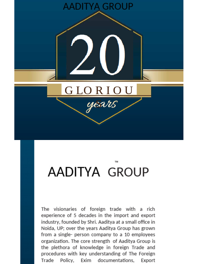 Aaditya Uppal Group | PDF