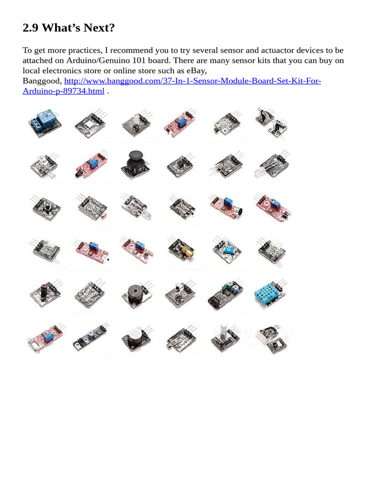 Arduino And Genuino 101 Development Workshop Agus Kurniawan Part 009 Pdf 1221
