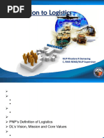 PNP Logistics Management Overview | PDF | Logistics | Bomb Disposal