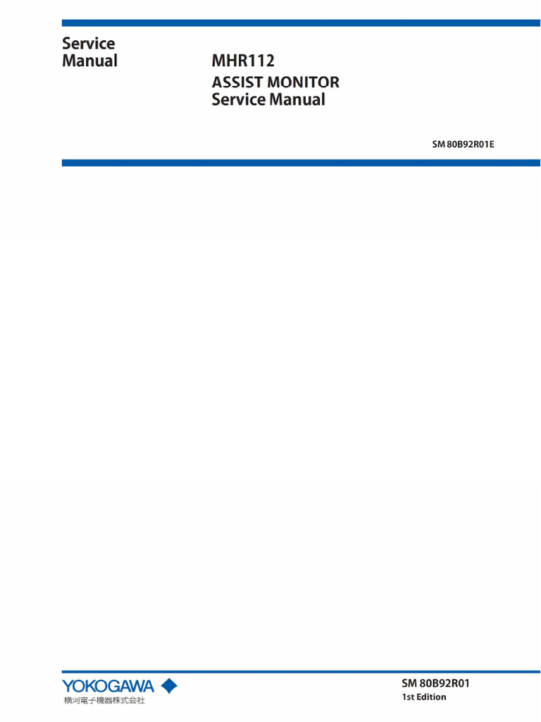 Cmz900 Mhr112 Service Manual e r1 | PDF