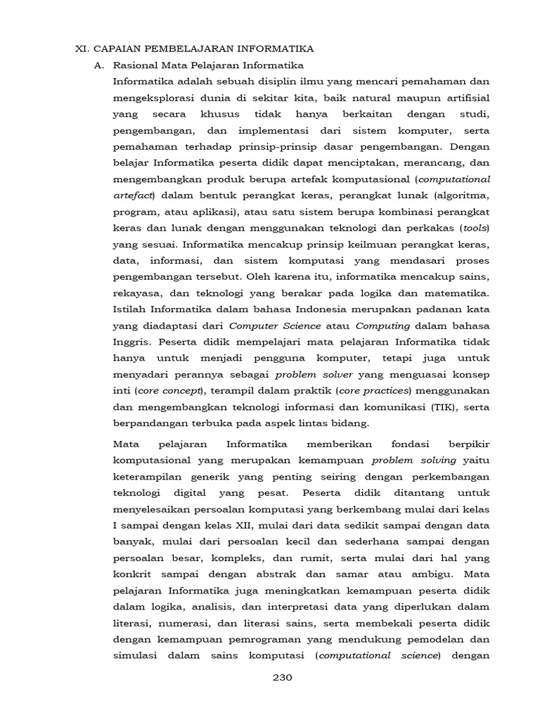 CP Informatika Fase ABC | PDF