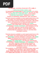 Broadcast Media History Timeline | PDF