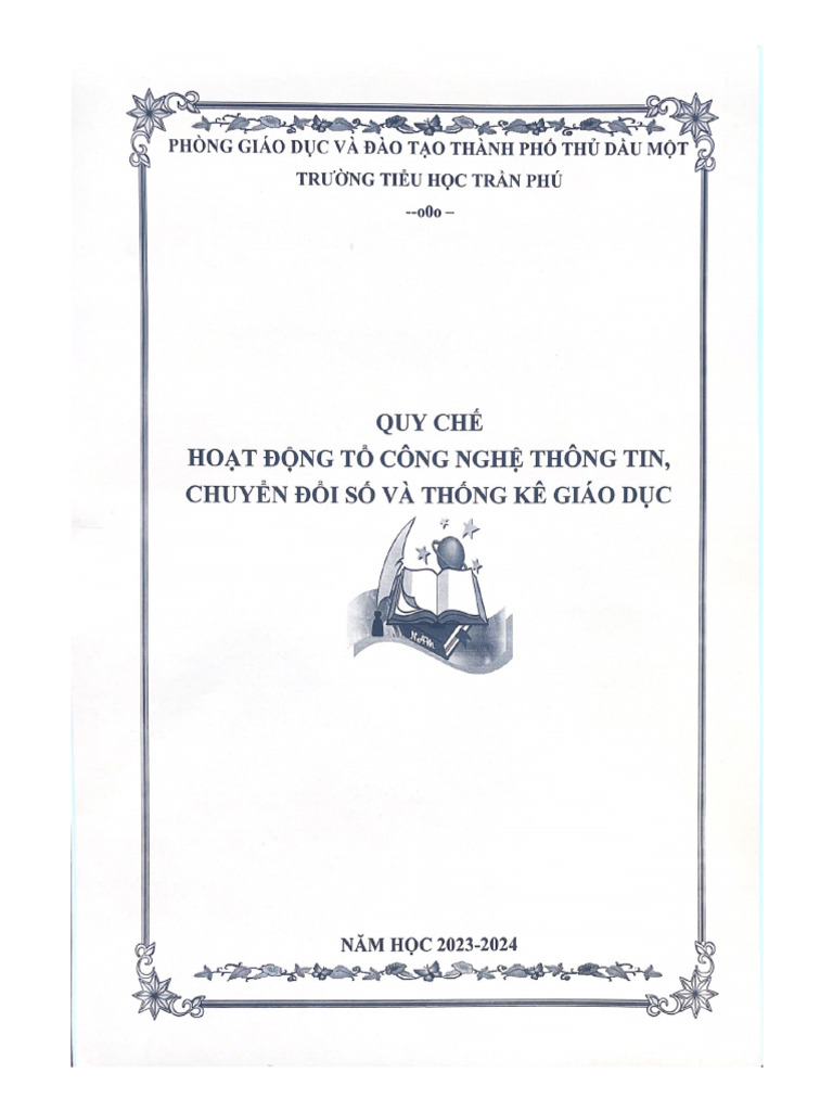 Thtranphu Quy Che HD To CNTT Cds Va TKGD - Signed | PDF