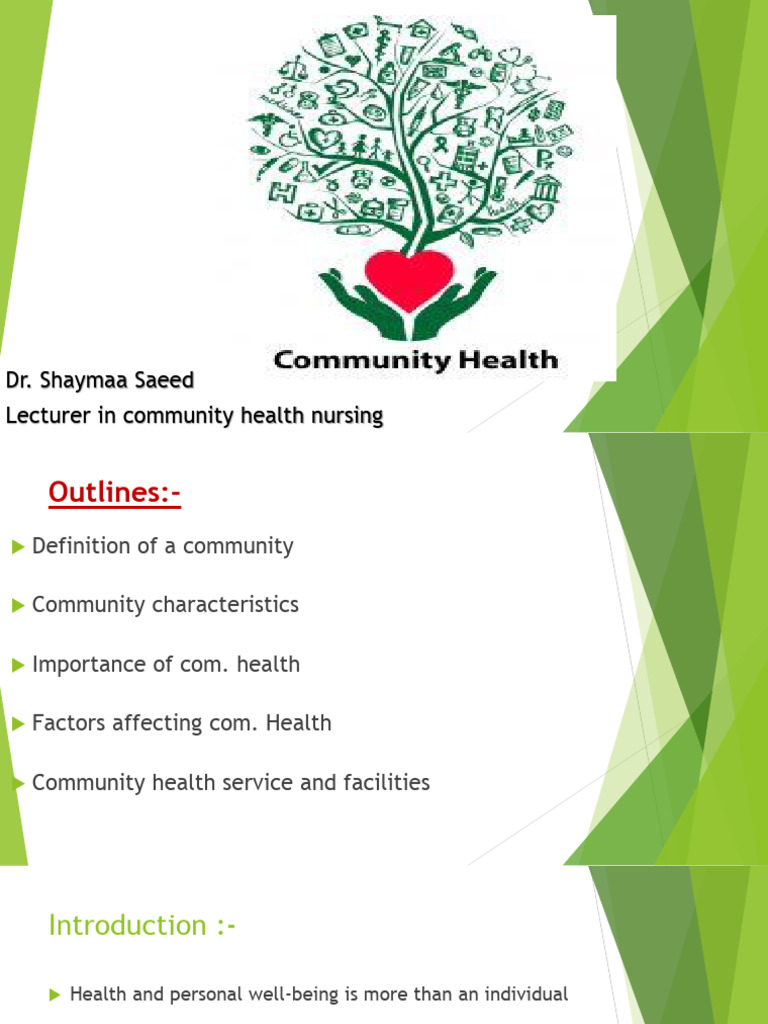 community health | PDF | Infection | Public Health