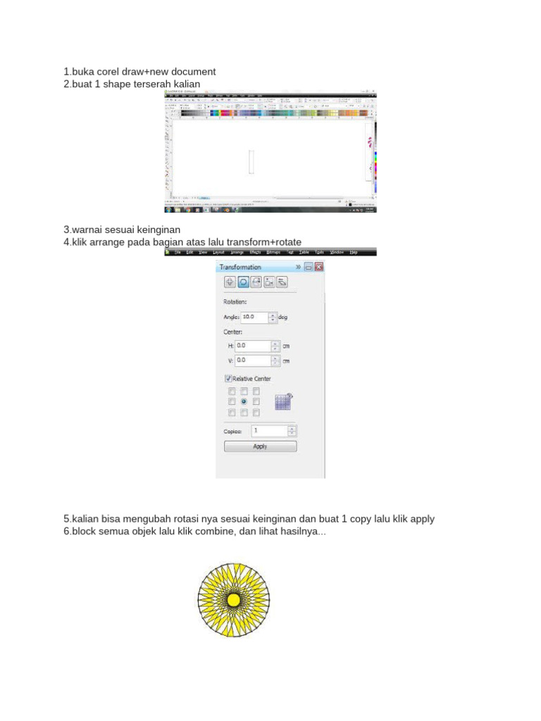 Latihan Membuat Nirmana | PDF