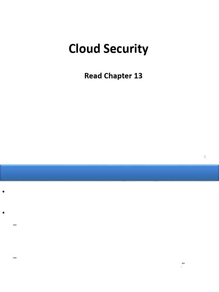 14.+Cloud+security | PDF | Cloud Computing | Software As A Service