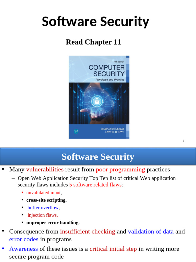 12 +Software+Security | PDF | Computer Program | Programming
