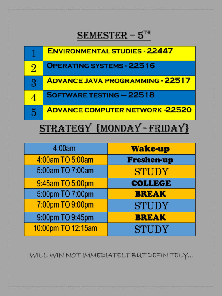 SEMESTER | PDF