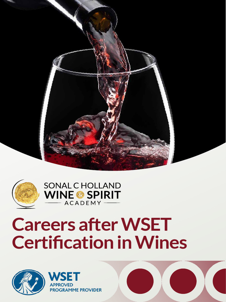 Careers After WSET Certification in Wines A4 | PDF | Wine | Viticulture