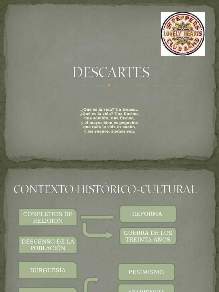 Filosofía de Descartes: Método y Conocimiento | PDF | Certeza | René ...