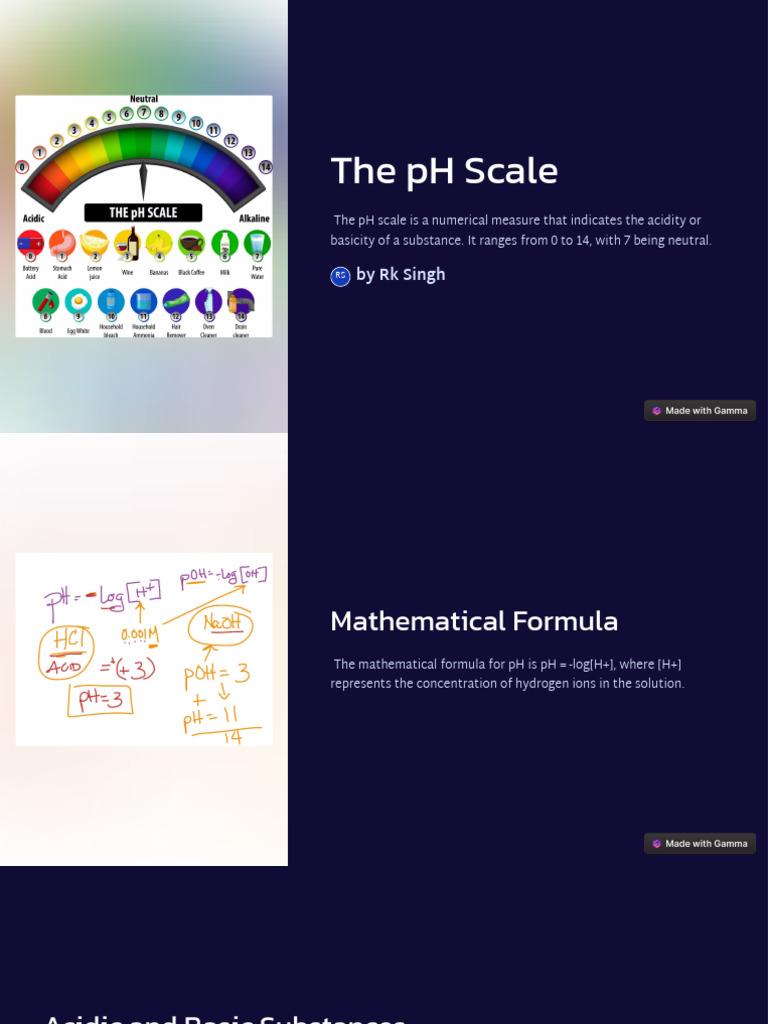Understanding the pH Scale Basics | PDF