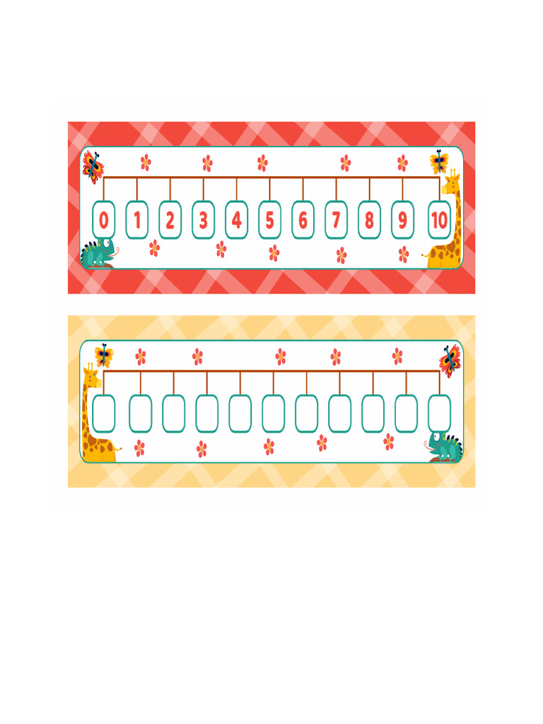 Number Line Template 0-10-245365.Png | PDF