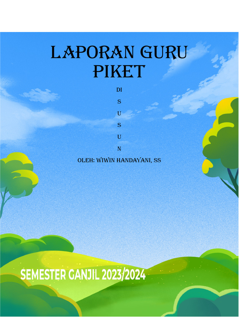 WIWIN - Laporan Pelaksanaan Piket | PDF