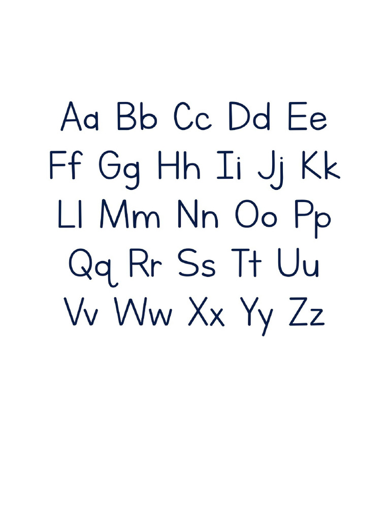 Free Printable Manuscript Alphabet Chart - 39395.jpg | PDF