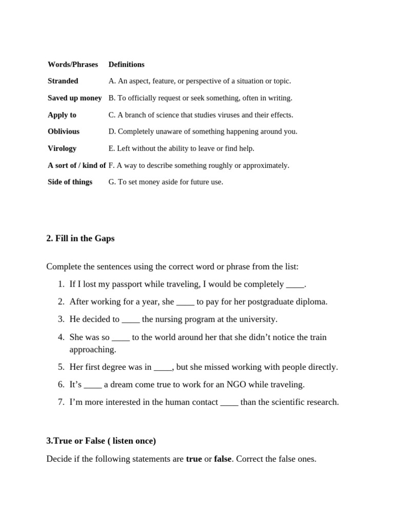 Tailored Lesson Based On Video | PDF