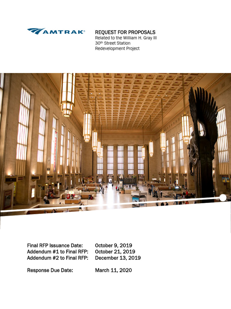 6246 - 1. RFP - Amtrak PHL 12.13.19 2 | PDF