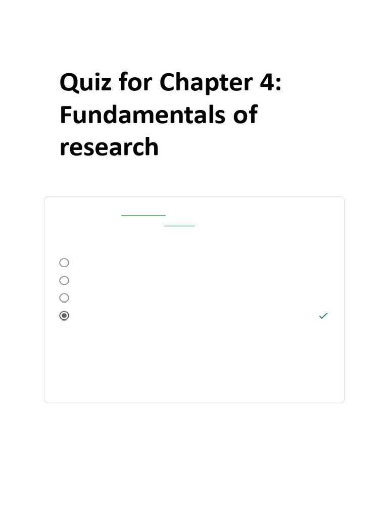 Chapter 4 - Fundamentals of Research | PDF | Investing | Technical Analysis