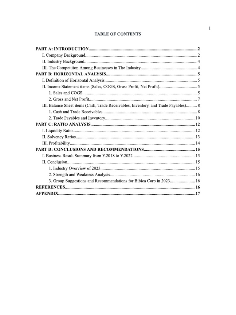 PA Report Example | PDF