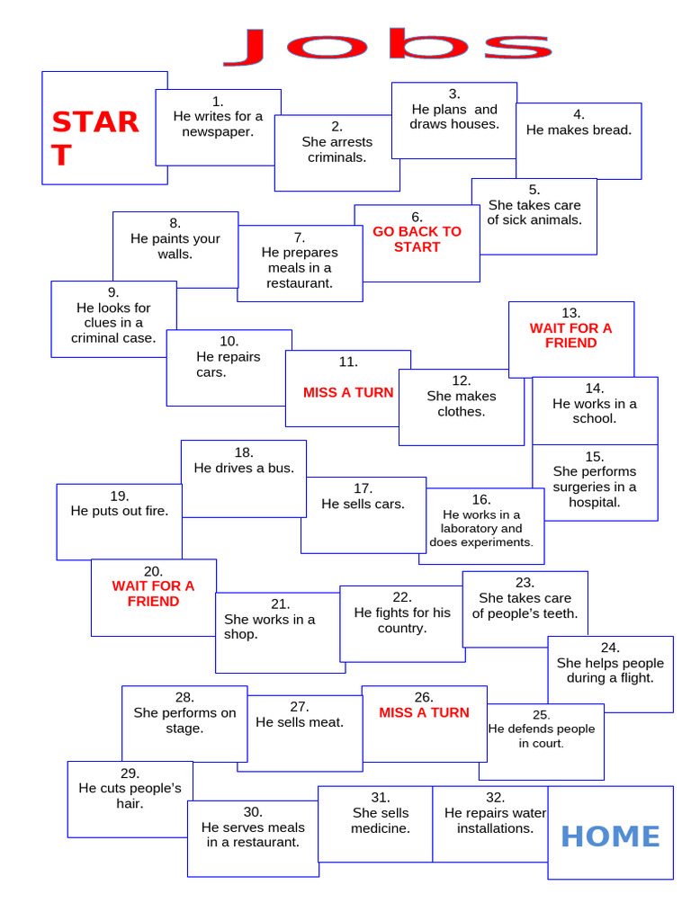 Board Game Jobs Boardgames - 124242 | PDF