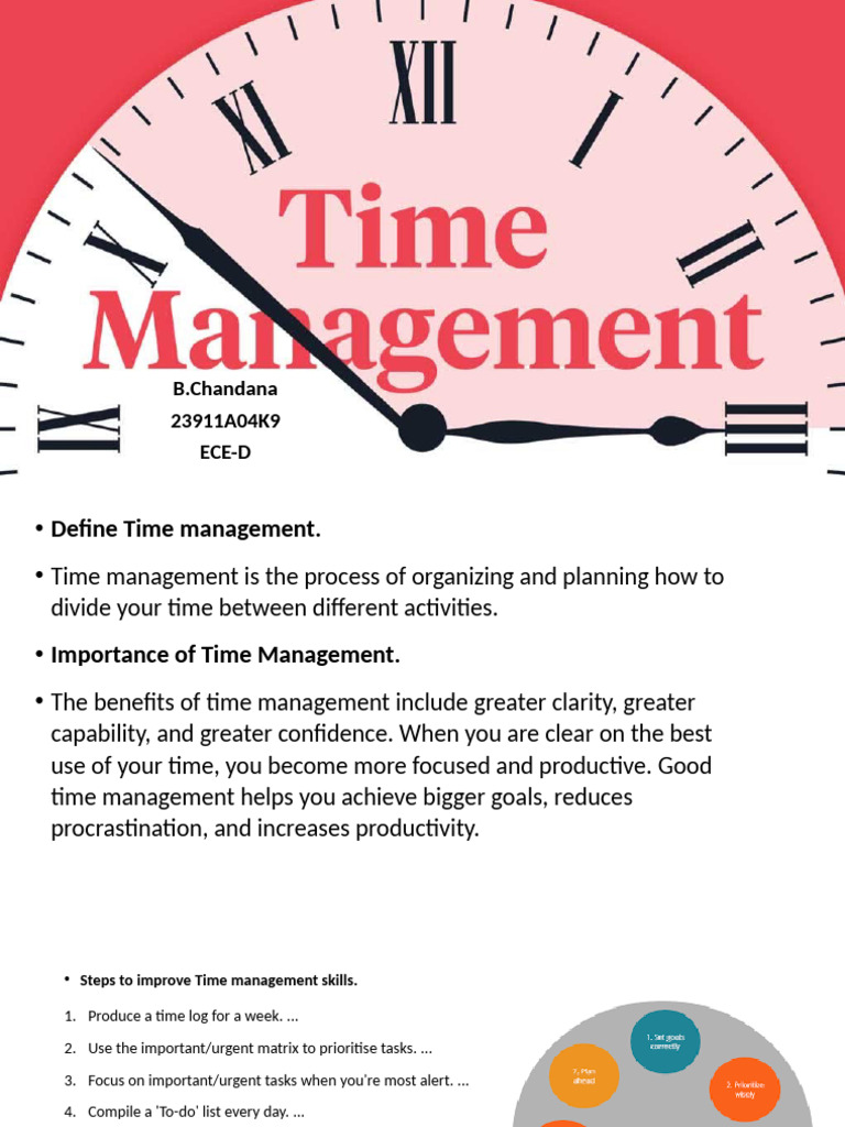 Effective Time Management Guide | PDF