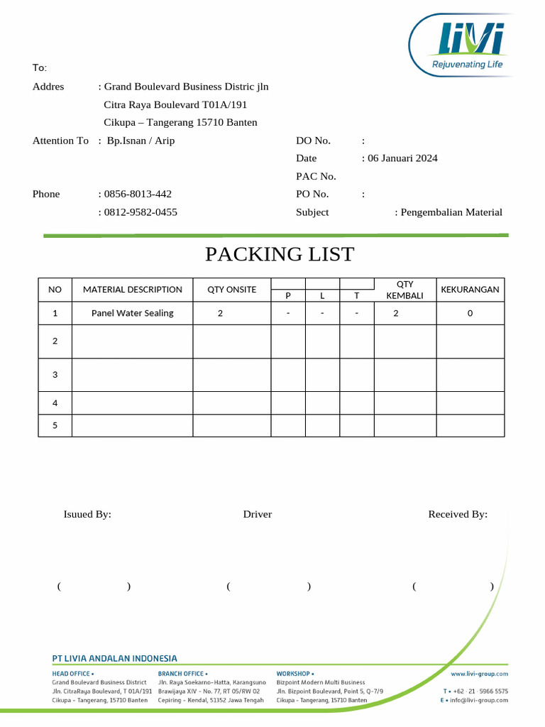 PL Panel Water Sealing | PDF