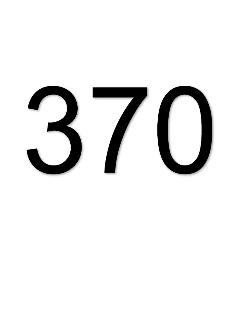 370 Font Arial | PDF