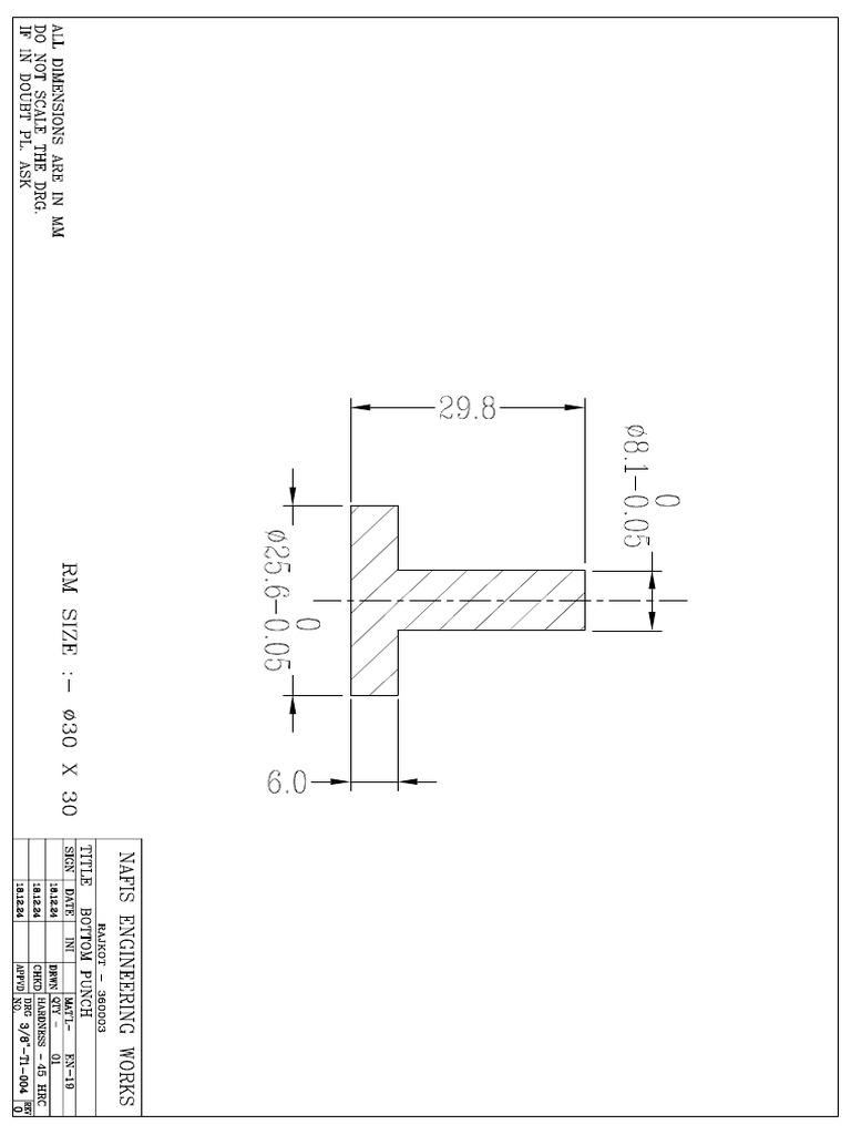 3-8 Bottom Punch | PDF