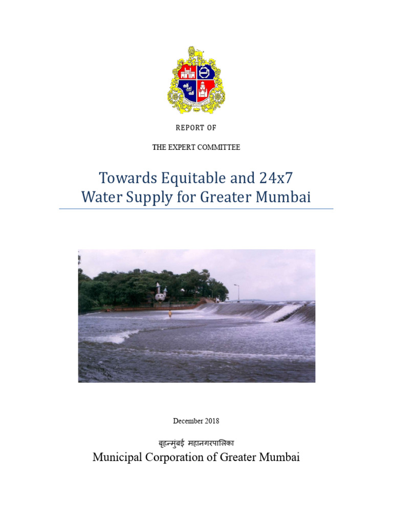 Expert Committee Report For GoM | PDF | Water Supply | Hydrology