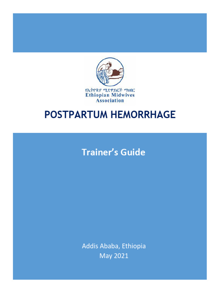 PPH Facilitator Guide | PDF | Maternal Death | Childbirth