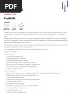FortiPAM Datasheet | PDF | Password | Secure Shell