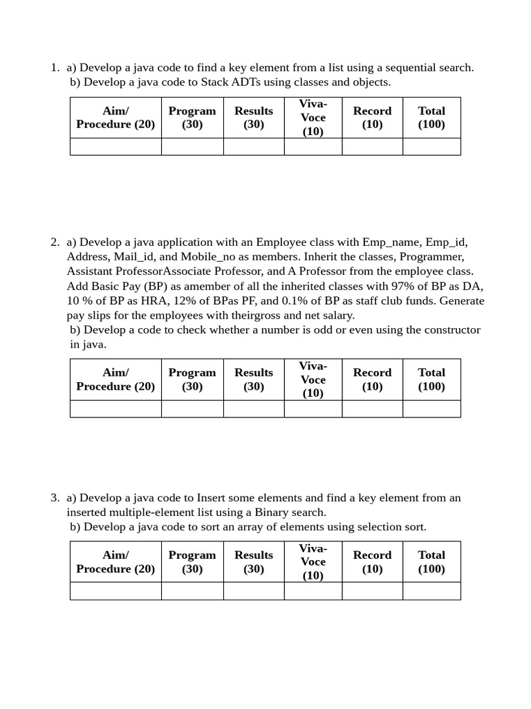 Oops Practical | PDF | Area | Method (Computer Programming)