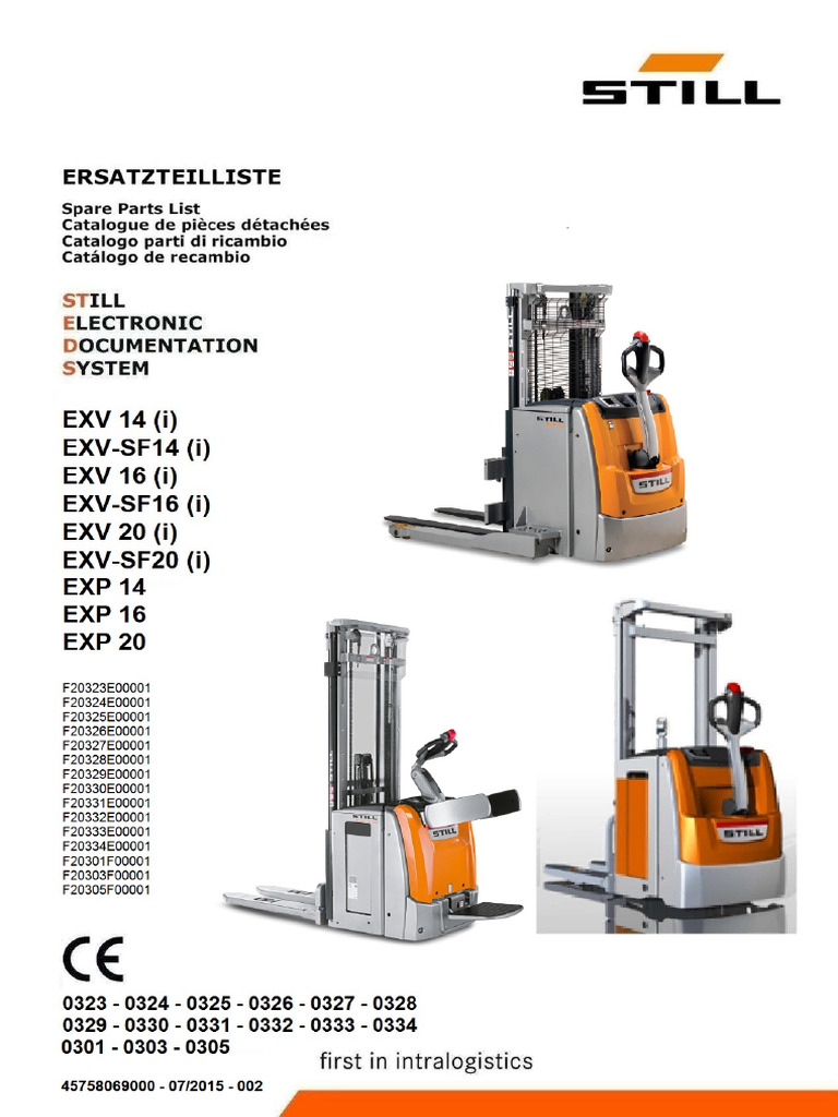 EXV EXV-SF EXP 07-2015 002 en | PDF | Screw | Bearing (Mechanical)