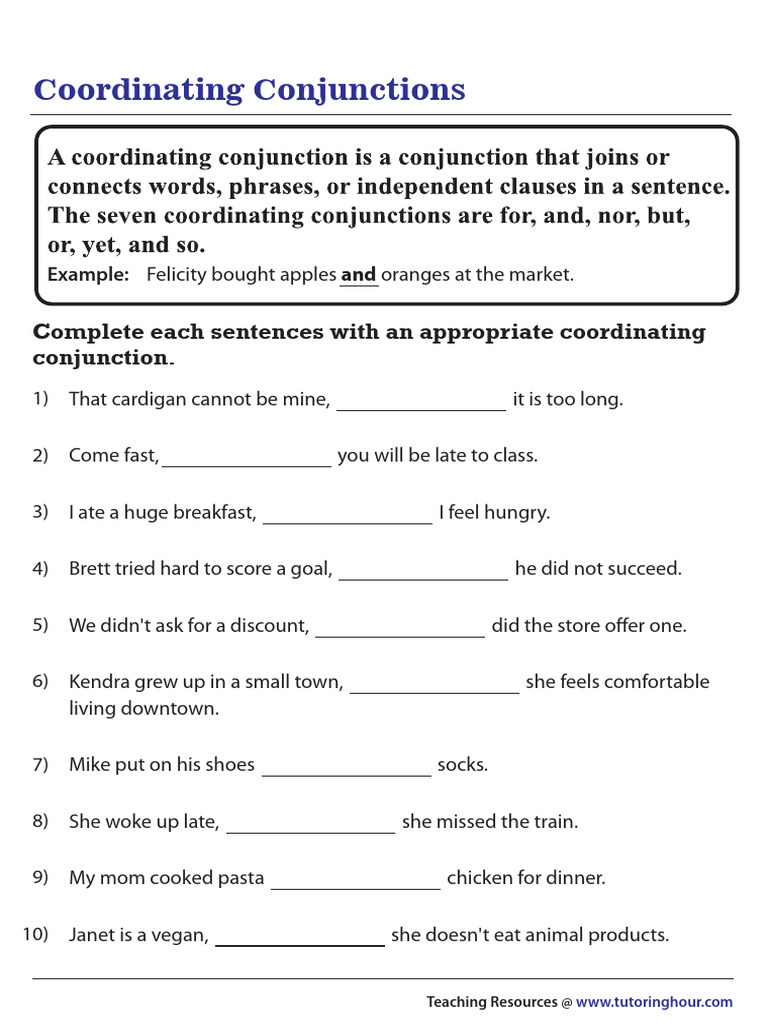 coordinating-conjunctions | PDF