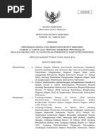 Perbup 13 Tahun 2025 (Perubahan Kedua Atas Perbup 5 Tahun 2023 TTG TPP ...