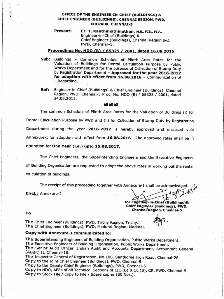 Par-2016-2017 Rental Valuation and Stamp Duty | PDF