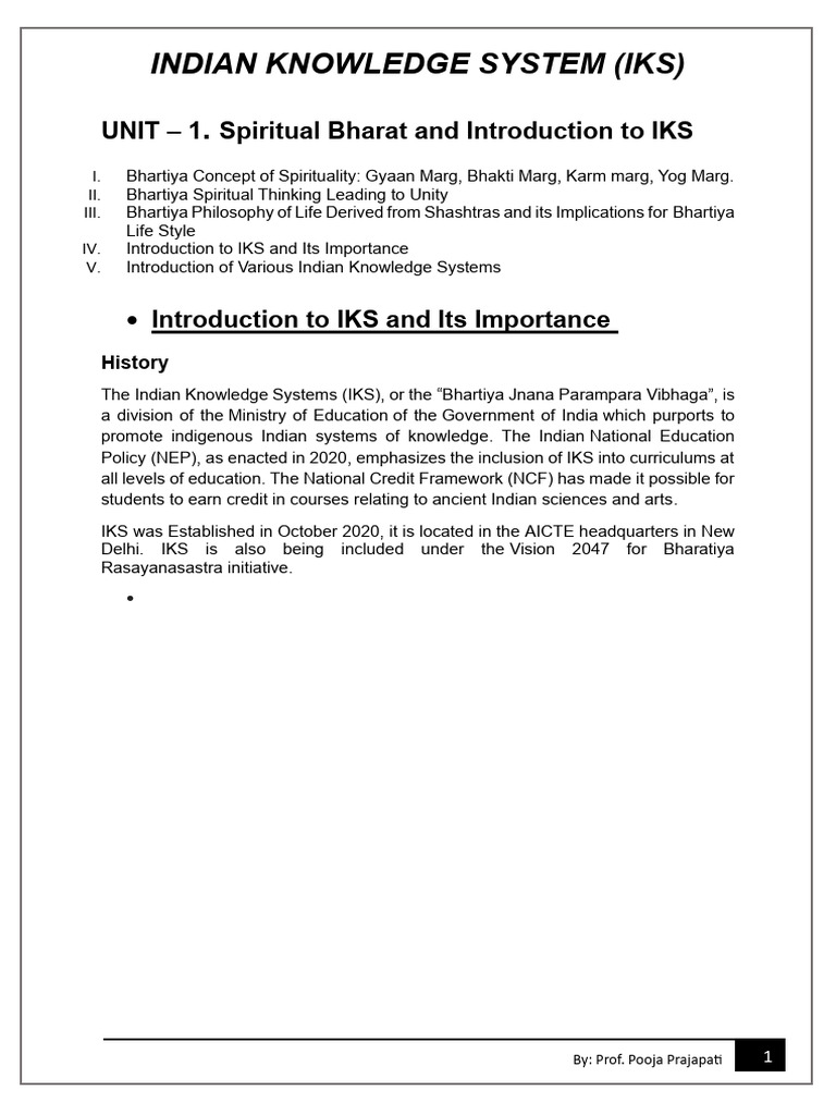 Iks Unit 1 (Portion 3,4,5) | PDF | Moksha | Brahman