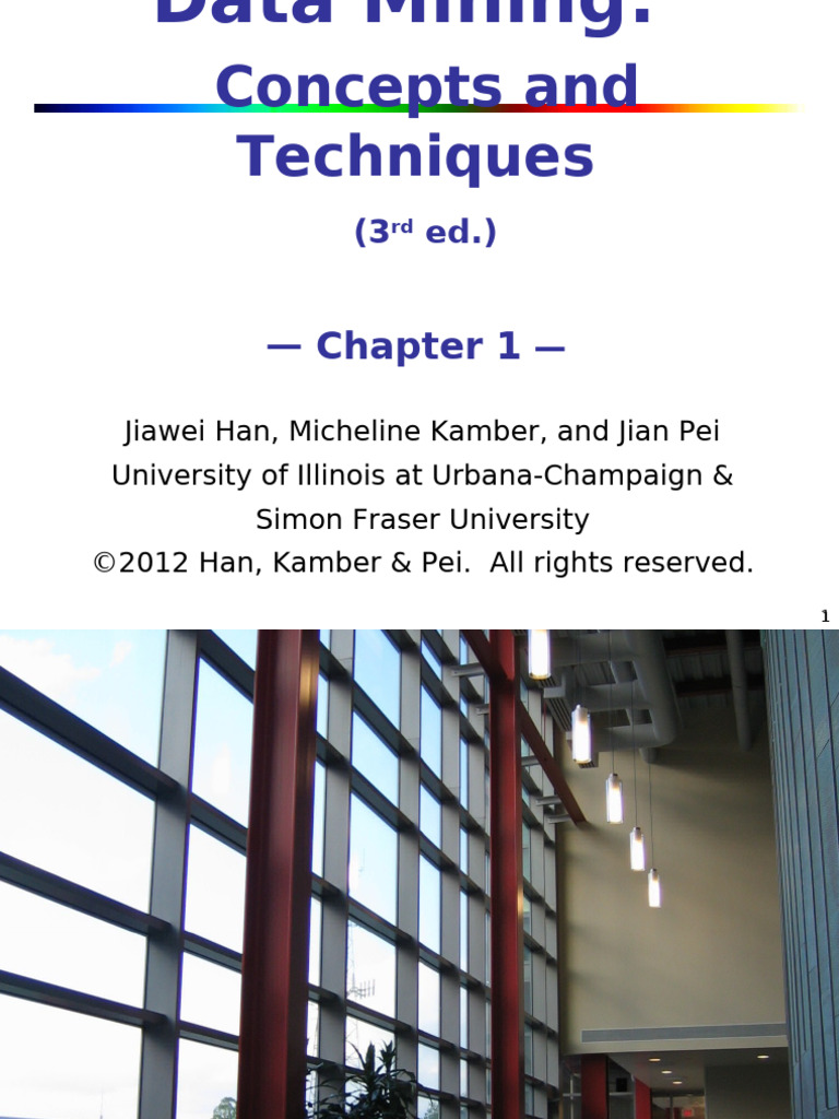 Data Mining Concepts and Techniques - Han, Kamber & Pei | PDF | Level ...