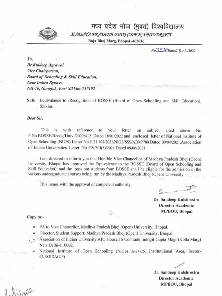 MP Bhoj Open University - Pdf#toolbar 0 | PDF