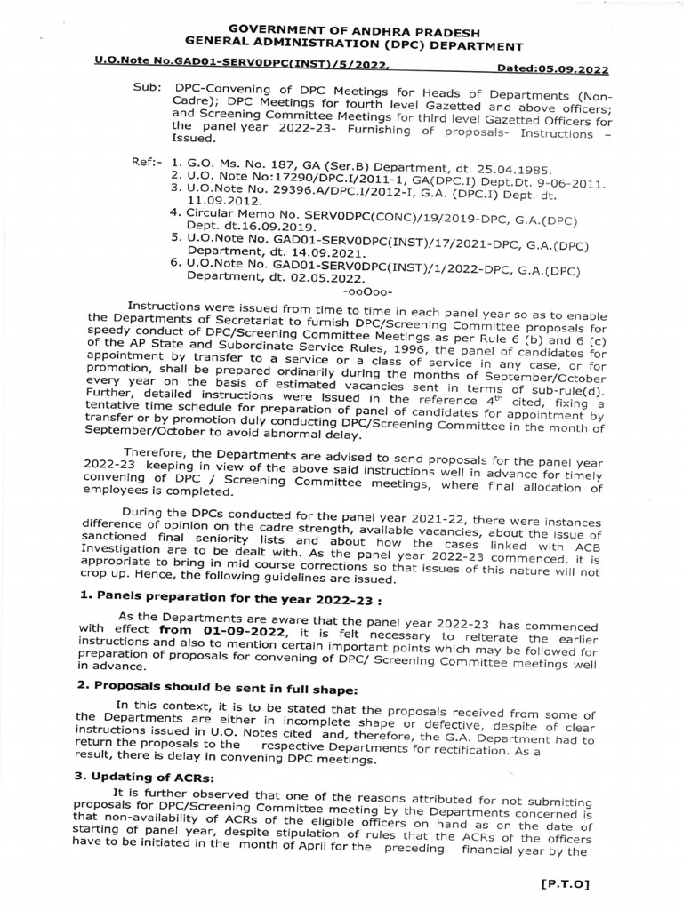 DPC Panel Year 2022 23 Instructions | PDF